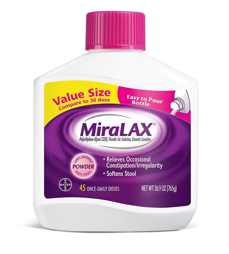 MiraLAX Powder Laxative, 45 Doses, 26.9 Ounce - Citywide Shop