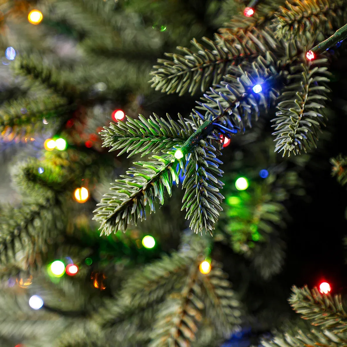 7.5 ft Pre-lit Radiant Micro LED Christmas Tree | Color-Changing
