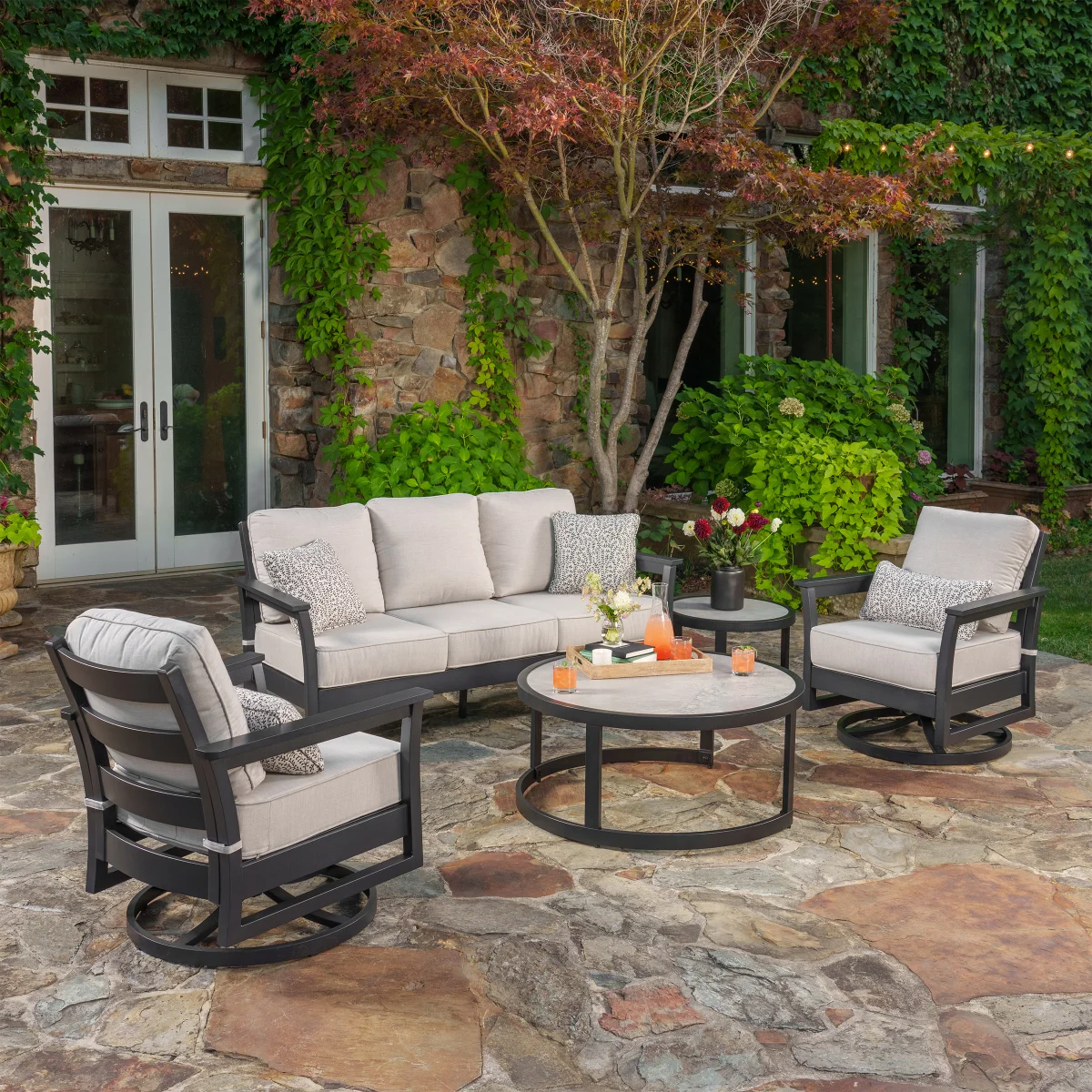 5-piece Outdoor Patio Seating Set | SunVilla Fairchild